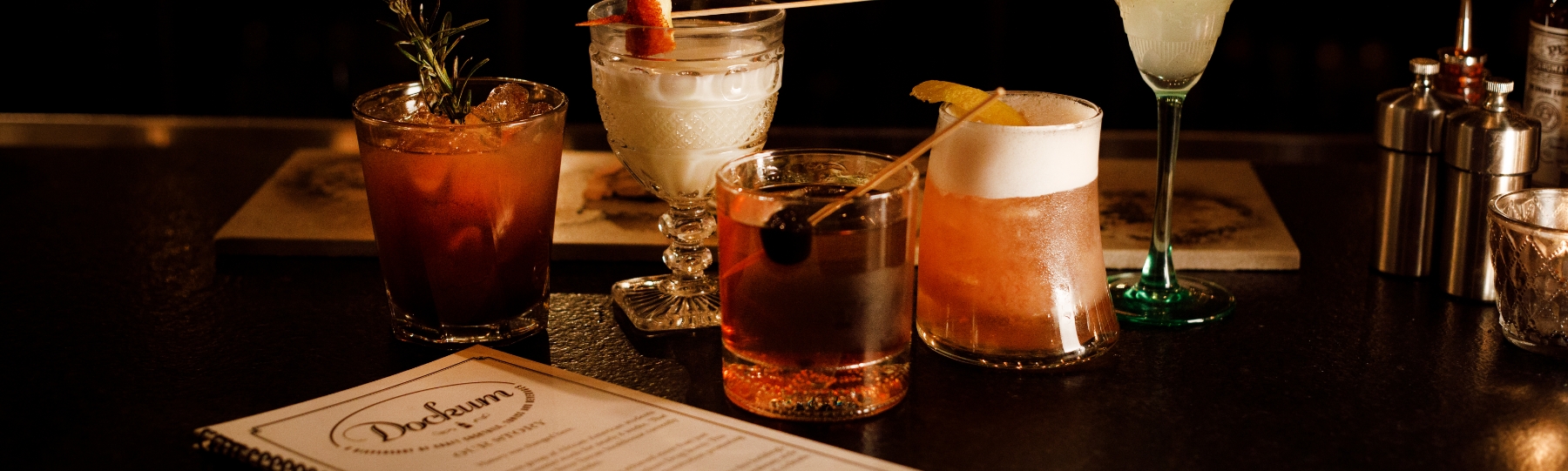 Menus | Dockum Speakeasy Downtown Wichita KS